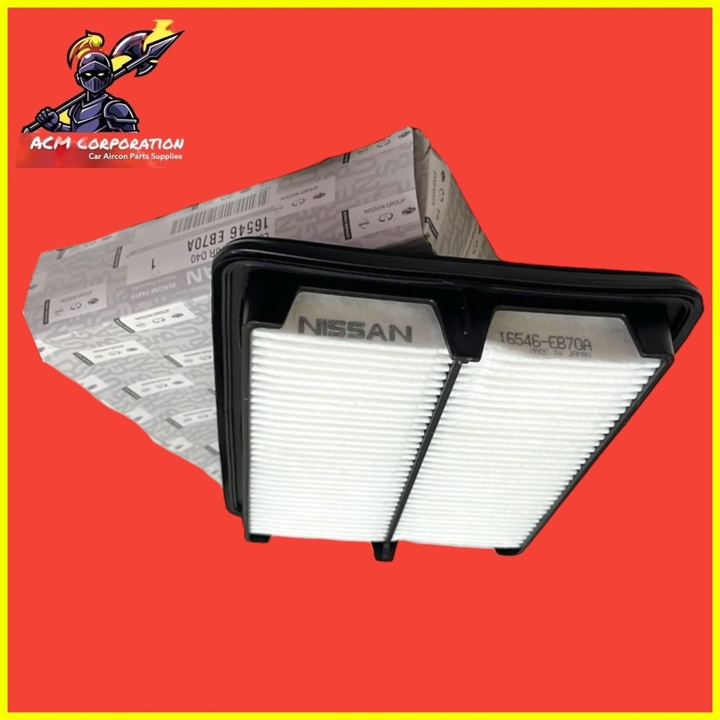 Air Filter Nissan Frontier Navara D40 2008-2014 16546-EB70A | Shopee ...
