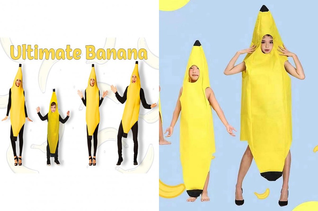 Vip Banana Outfit Yellow Fruit Costume Banana Costume for Kids and ...