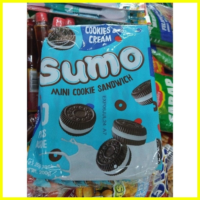 Sumo cookies sandwich 10x20g | Shopee Philippines