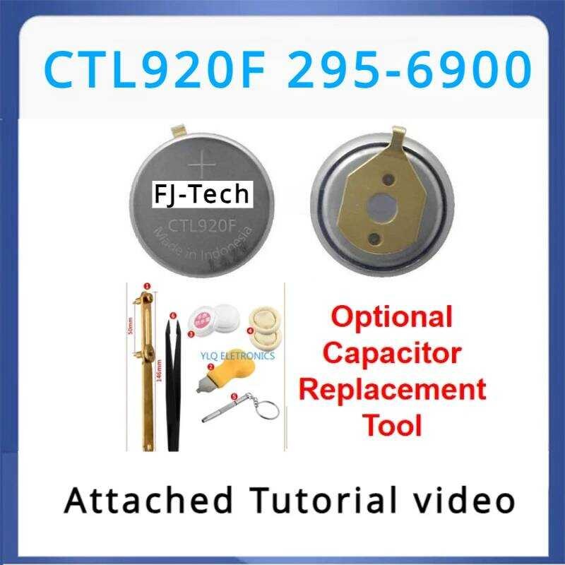 295-6900 Ctl920 Ctl920f Eco Drive Watch Rechargeable Battery Capacitor ...
