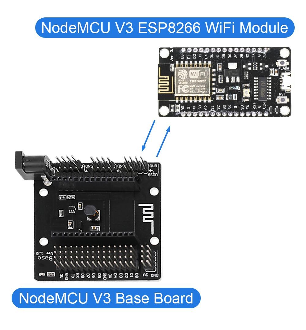 Nodemcu V3 Esp8266 Esp-12E Wi-Fi Networking Wireless Internet ...
