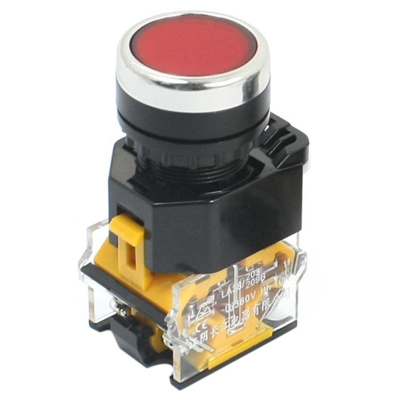 Round Power Button Switch Selector Knob Rotary Switch Latching ...