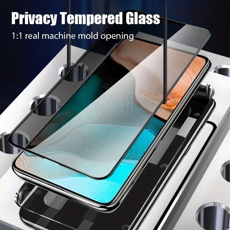 For Huawei Nova Y73 Anti-Spy Full Coverage Tempered Glass For Huawei ...