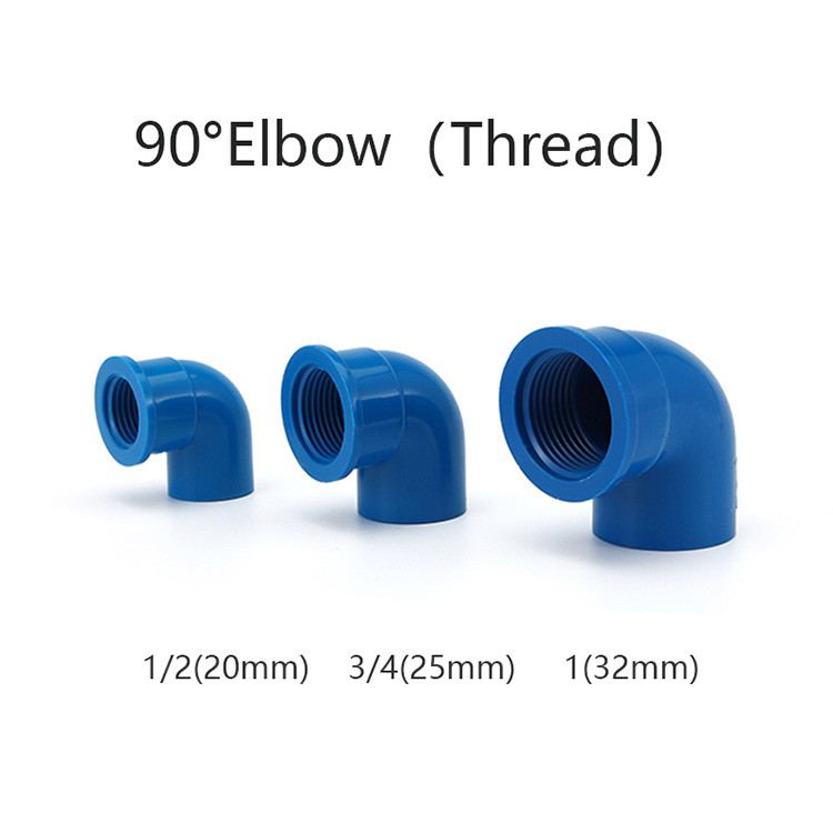 （Fast Delivery）PVC Blue Fittings Coupling/Elbow/Plug/Tee/Adaptor/PVC ...