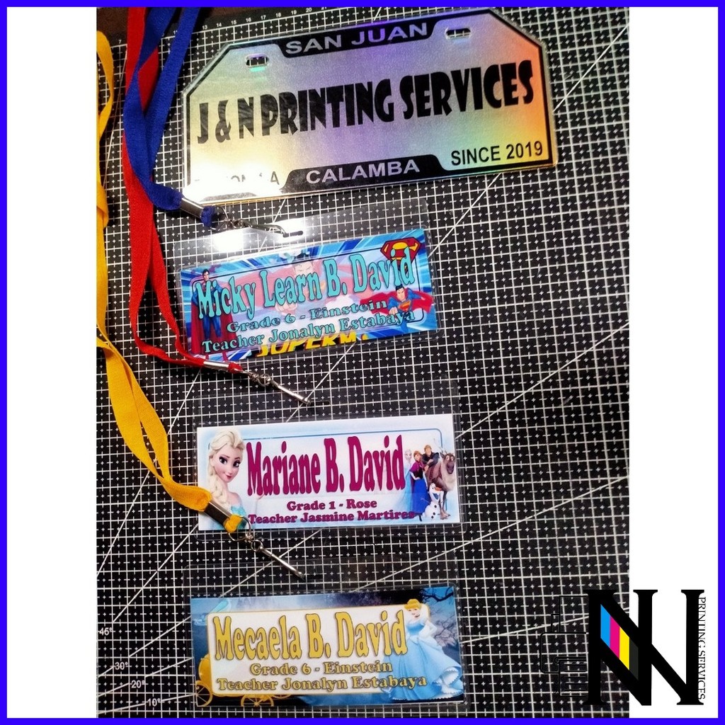 Laminated Name Tag Back to School | Shopee Philippines