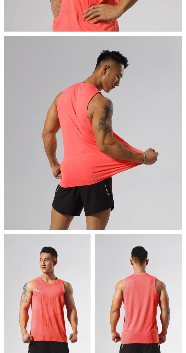 Ice Silk Quick-Dry Outdoor Sports Sando for Men - Breathable Gym ...