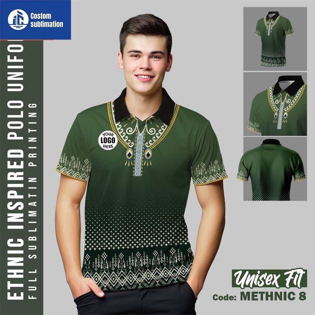 asean inspired ethnic attire barong agalog batik polo for men ...