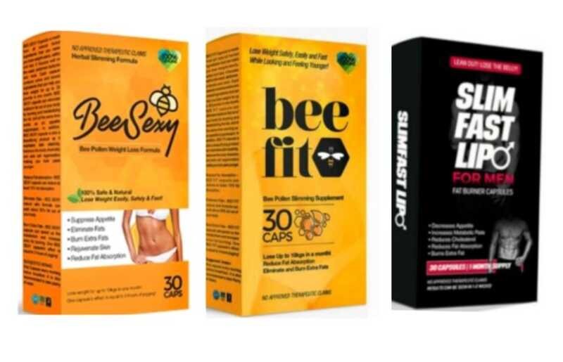 Beesexy/Bee Fit/ Slimfast Lipo Weight Loss Capsules For Men/Women ...