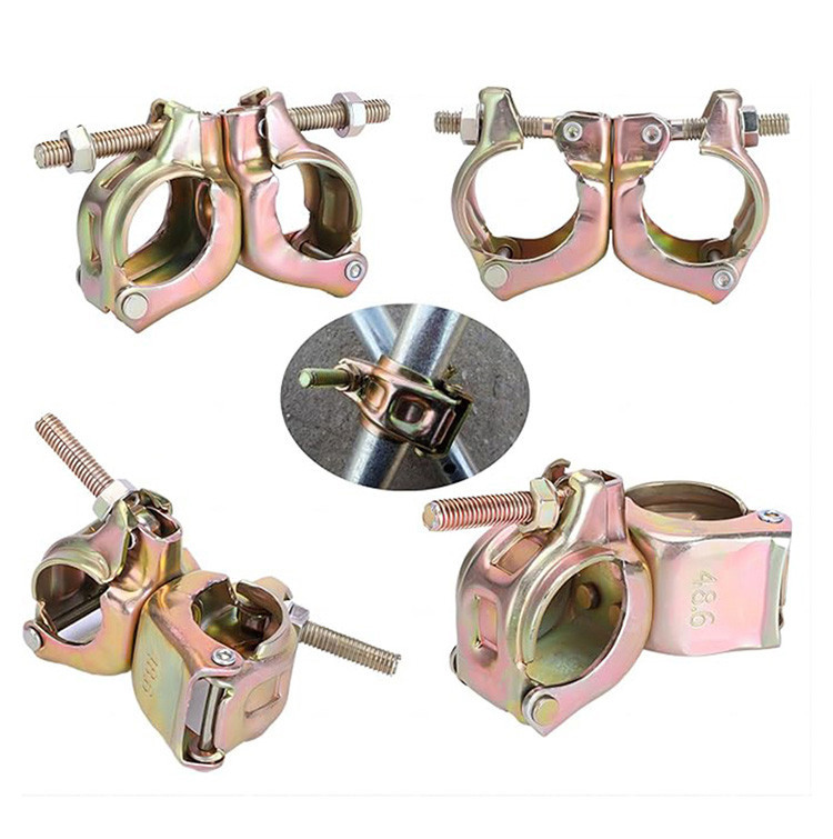 （Fast&COD）（1PCS）Scaffolding Clamp Thicken 1-1/2 Inch Swivel/Fixed Clamp ...