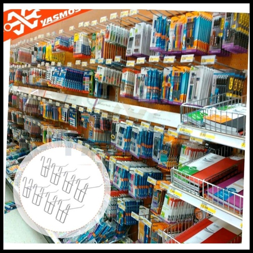 Mesh Hook SCREEN HOOK WHITE COATED 10PCS [10cm 15cm 20cm]. | Shopee ...