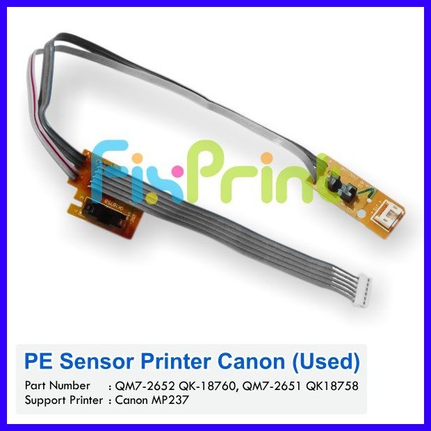 Pe Sensor Canon mp237 Sensor Roll Reader ASF Paper Puller mp237 Printer ...