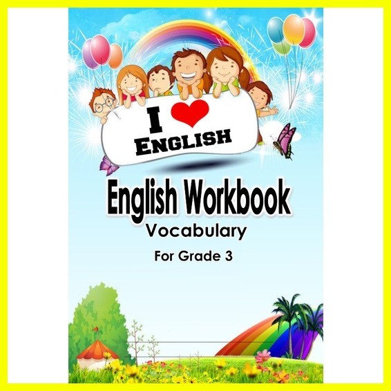 GRADE 3 VOCABULARY WORKBOOK (50 PAGES) | Shopee Philippines