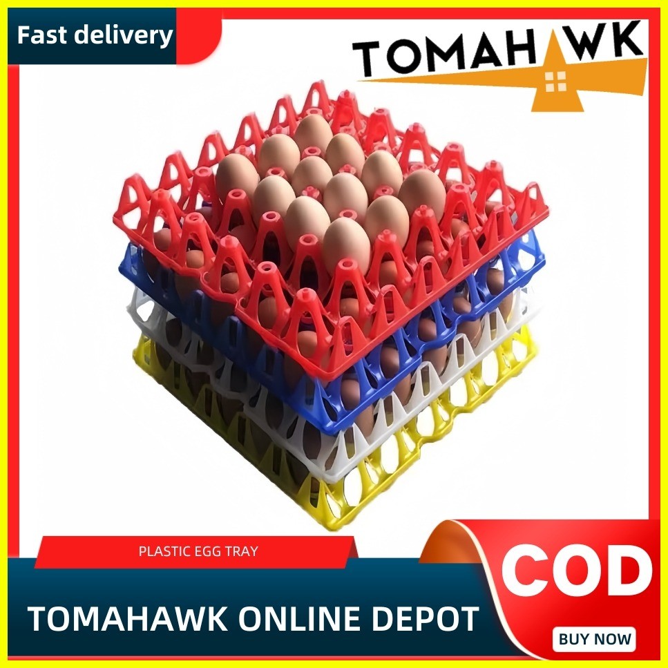 TOMAHAWK 12PCS PLASTIC EGG TRAY SMALL TO MEDIUM SIZE 1 DOZEN TRAY (TRAY ...