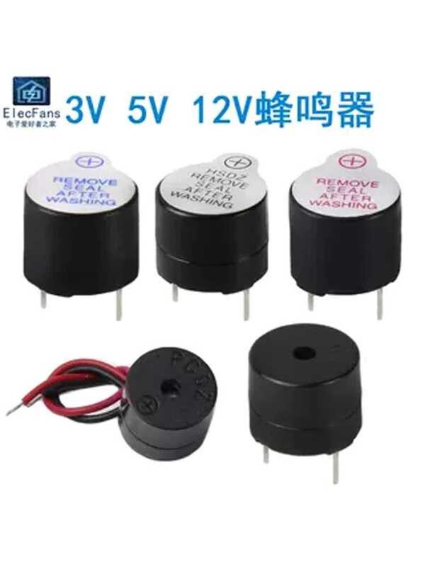 Aktibong buzzer/pasibong electromagnetic alarm 3V/5V/9V/12V horn buzzer ...