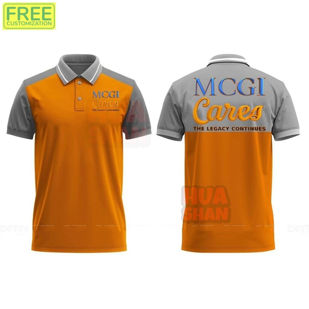 2025 New Design MCGI POLO neck polo shirt for men's Full sublimation ...