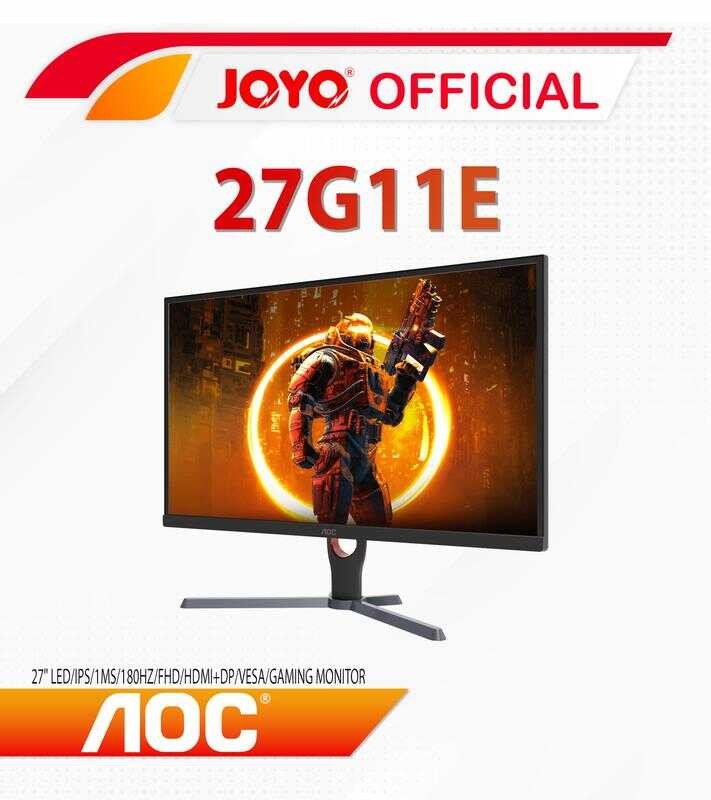 AOC 27G11e 27" Led/Ips/1Ms/180Hz/Fhd/Hdmi+Dp/Vesa/Gaming MONITOR ...