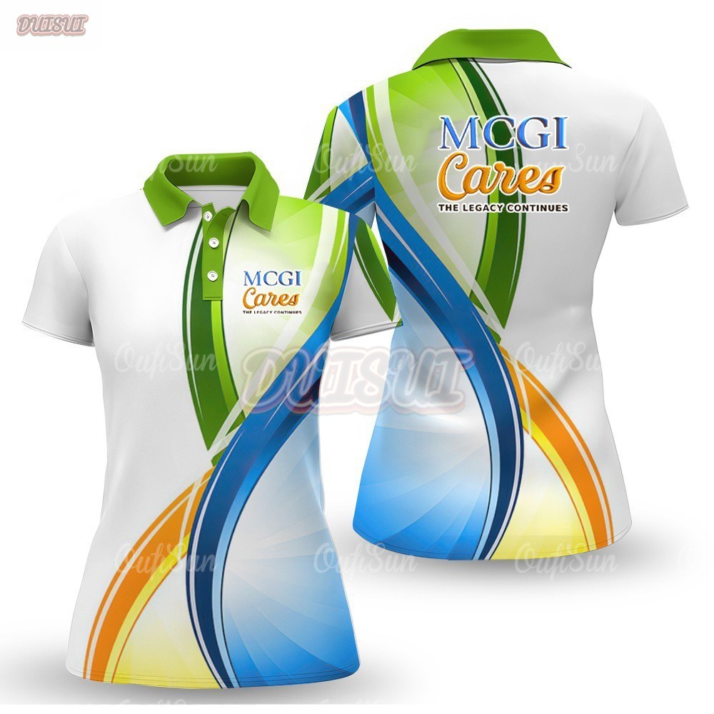 2025 NEW DESIGN MCGI WOMEN'S POLO SHIRT Microfiber Full sublimation Showcasing the Spirit of ...