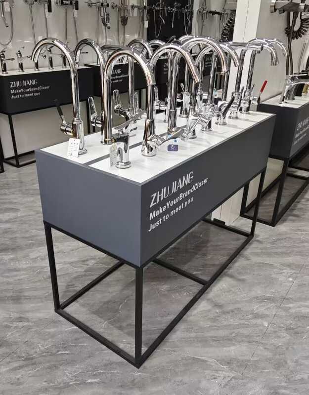 Bathroom Faucet Angle Valve Drain Integrated Multi-Functional Cabinet ...