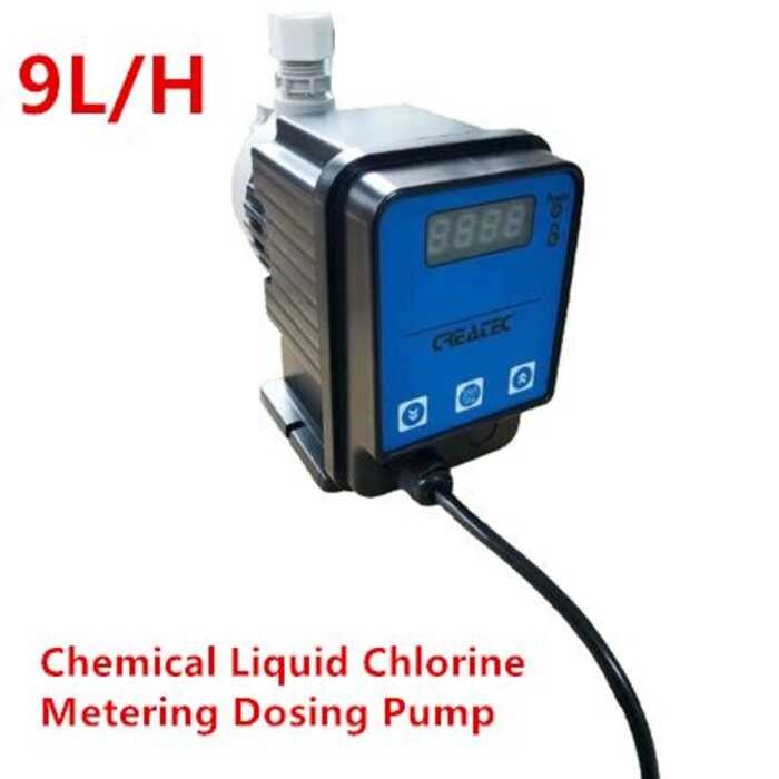 Chemical COD Liquid Chlorine Metering Dosing Pump With Electromagnetic ...