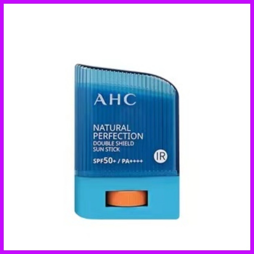 ⚠️ [AHC] Natural Perfection Double Shield Sun Stick Blue SPF50+ PA++++ 14g/22g ( For Sensitive ...