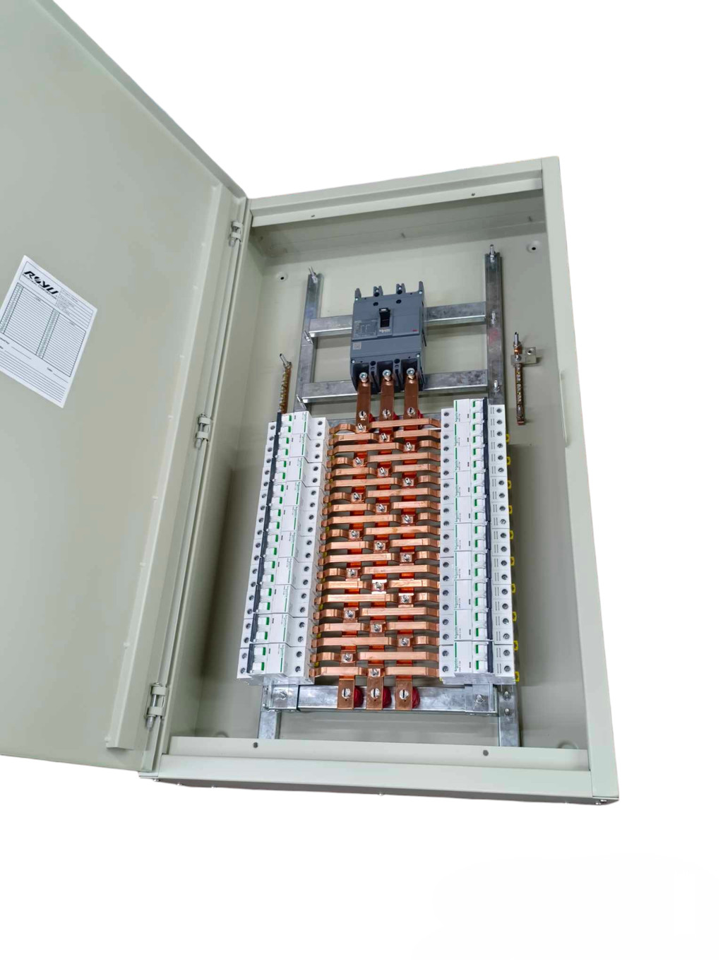 ROYU Panel Board 250A 3 Pole EZC250F 3 Pole Main with 20 Branches 2 ...