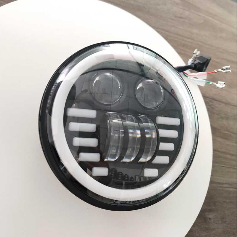 Motorcycle 5.75 Headlights/Circular Wrangler Explore Flash Car LED ...