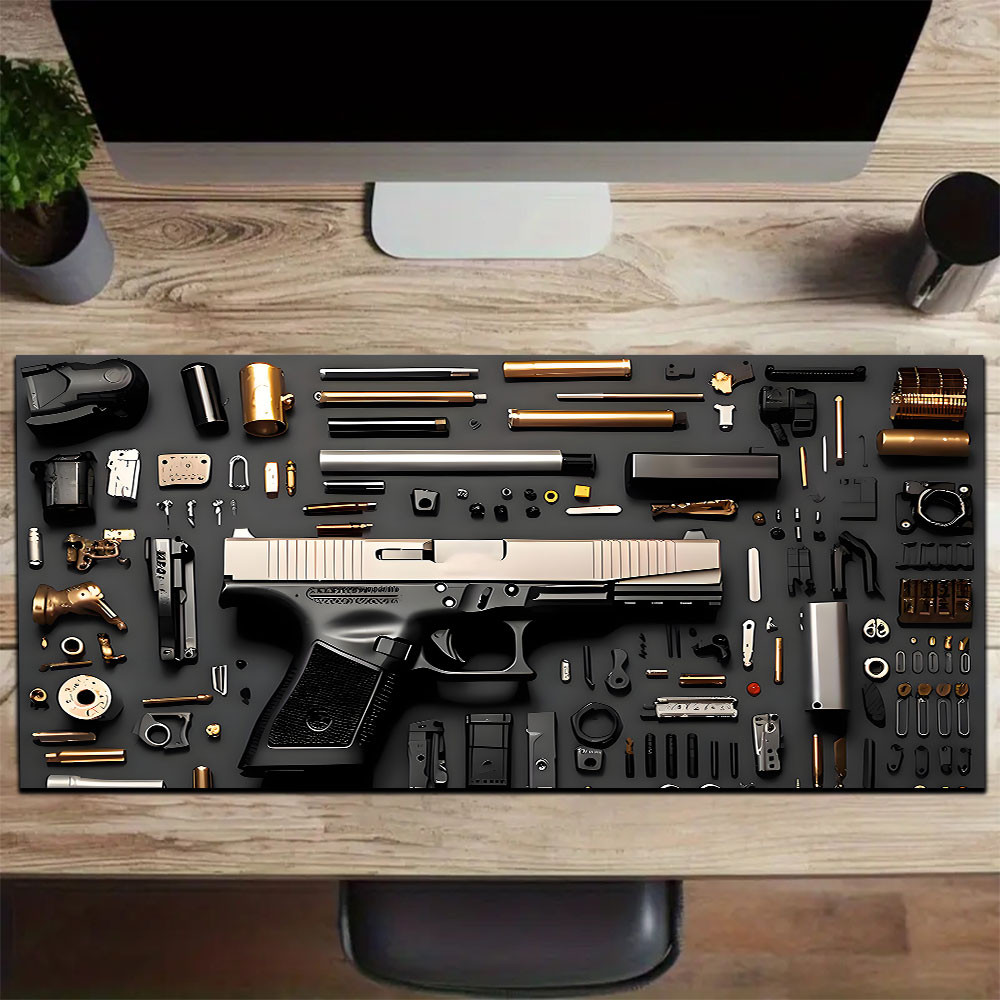 1pc Gunpicture Large Mouse Pad computer mat Desk Mat keyboard mat ...