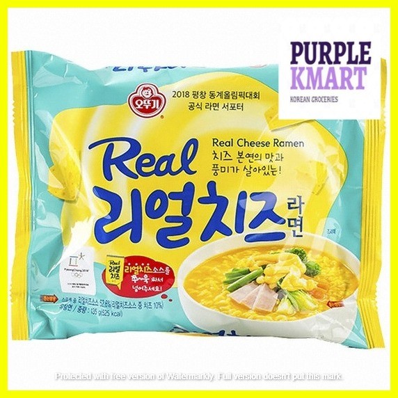 OTTOGI REAL CHEESE RAMEN MULTI 135G (ottogi ramen with liquid cheese ...