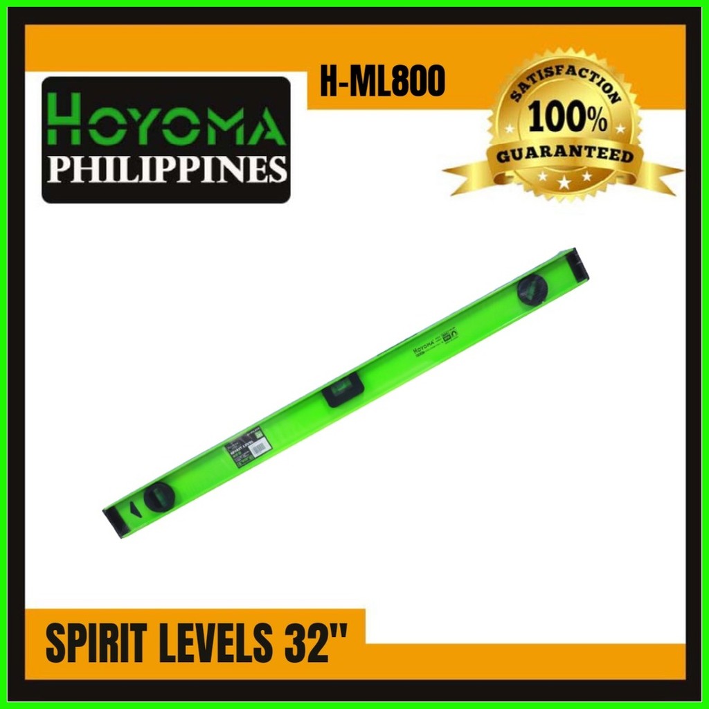 HOYOMA Spirit Level Bar 12" 16" 20" 24" 32" 40" 48" | Shopee Philippines