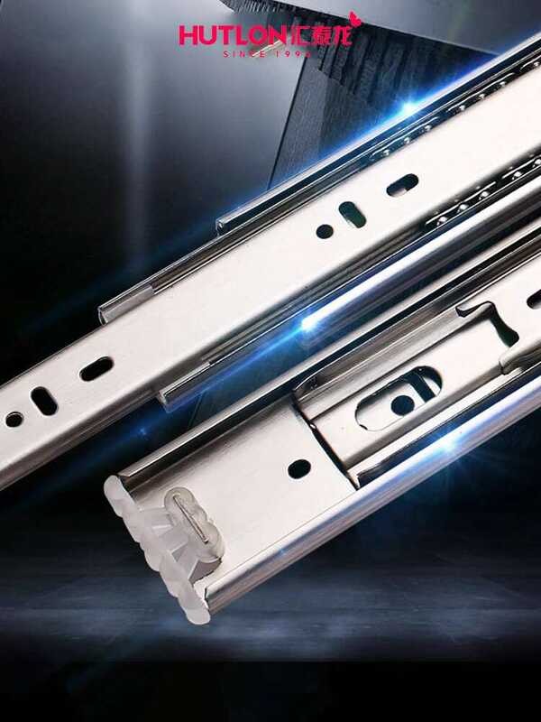 Huitailong Drawer Track Stainless Steel Sliding Rail Home Drawer Track ...