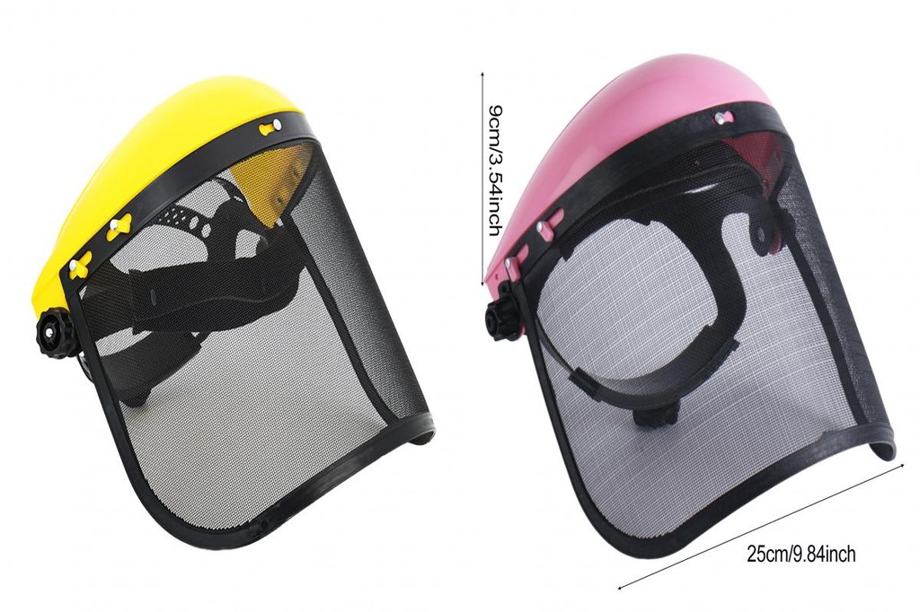 Safety Visor for Weed Wacker Chainsaw Safety Shield Mesh Visor Safety ...