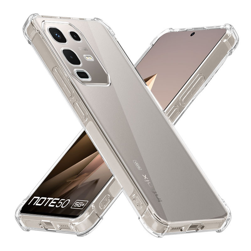 For Infinix Note 50 Pro Plus Soft Transparent Cover For Infinix Note ...