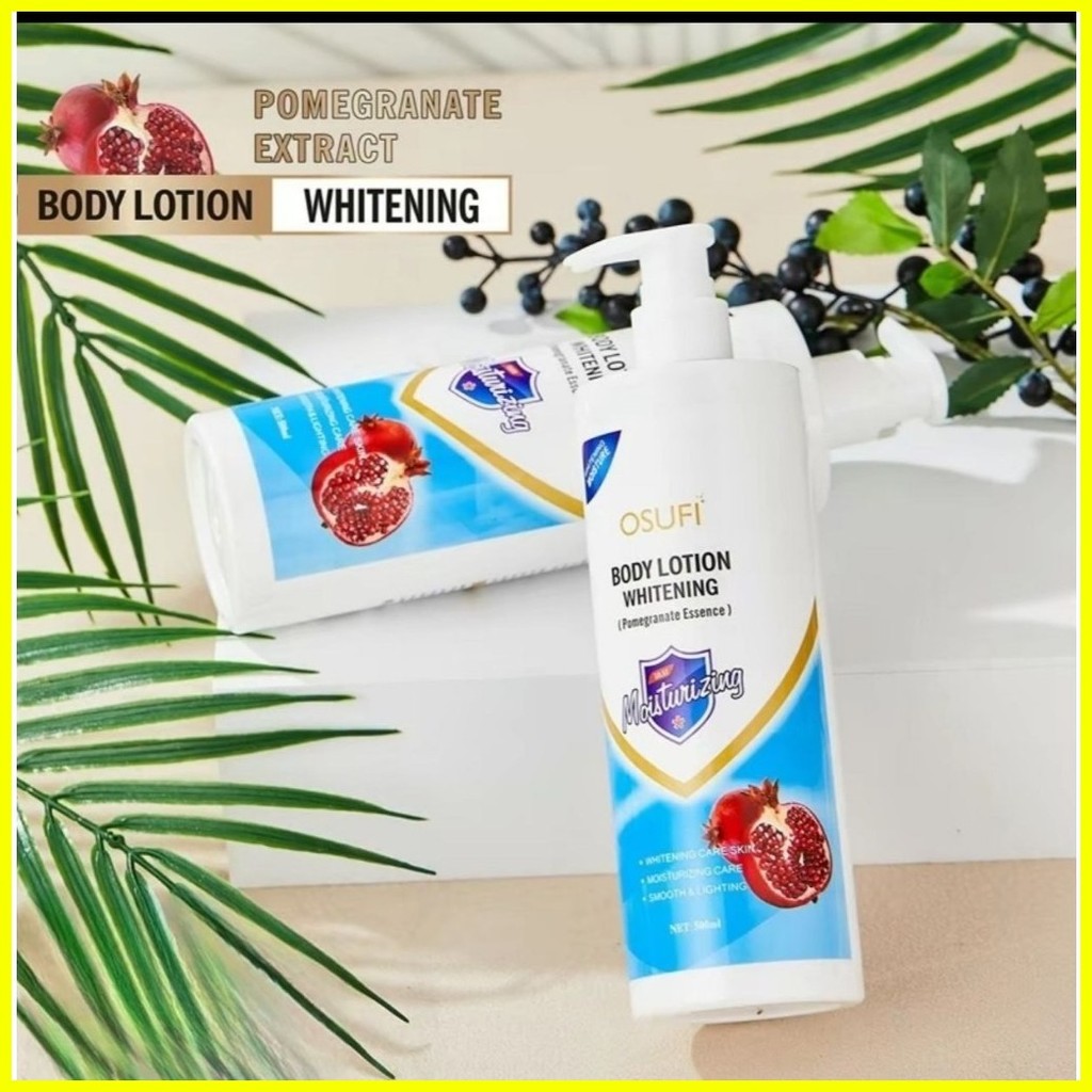 Organge VC & Pomegranate Body Lotion Moisturizing Whitening Smoothing Body Lotion OSUFI 500ml ...