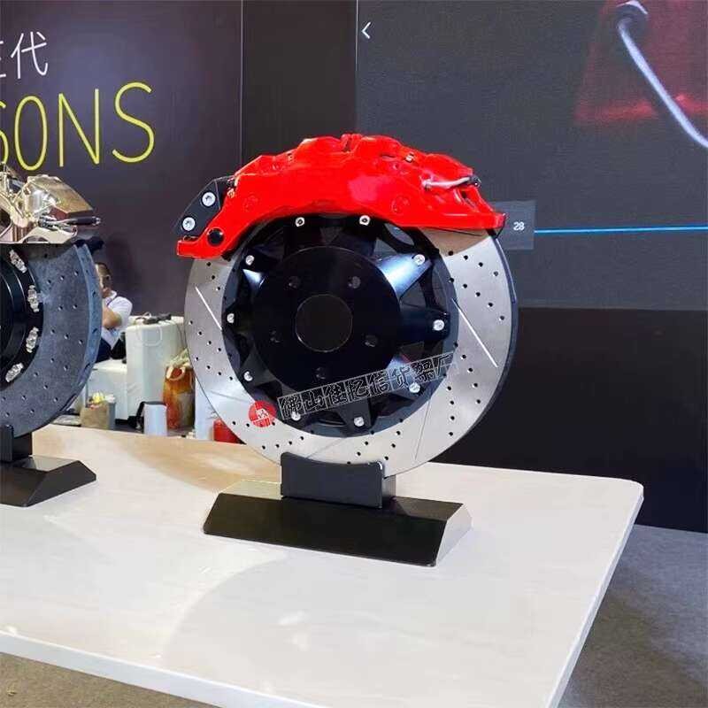 Car wheel hub at modified disc bracket drum brake pad display stand ...