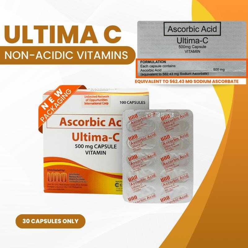 UNO Ultima C Original Non Acidic Vitamins | Multivitamins For Kids And ...