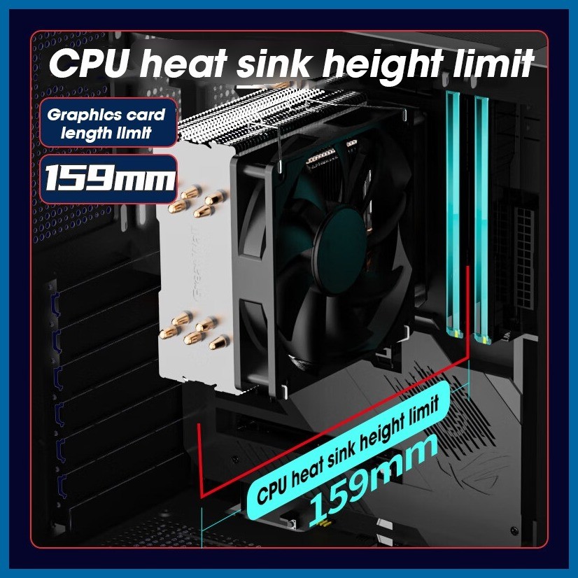 ∼ INPLAY Atx PC Case Gaming Computer Chassis Desktop Cpu Casing With ...