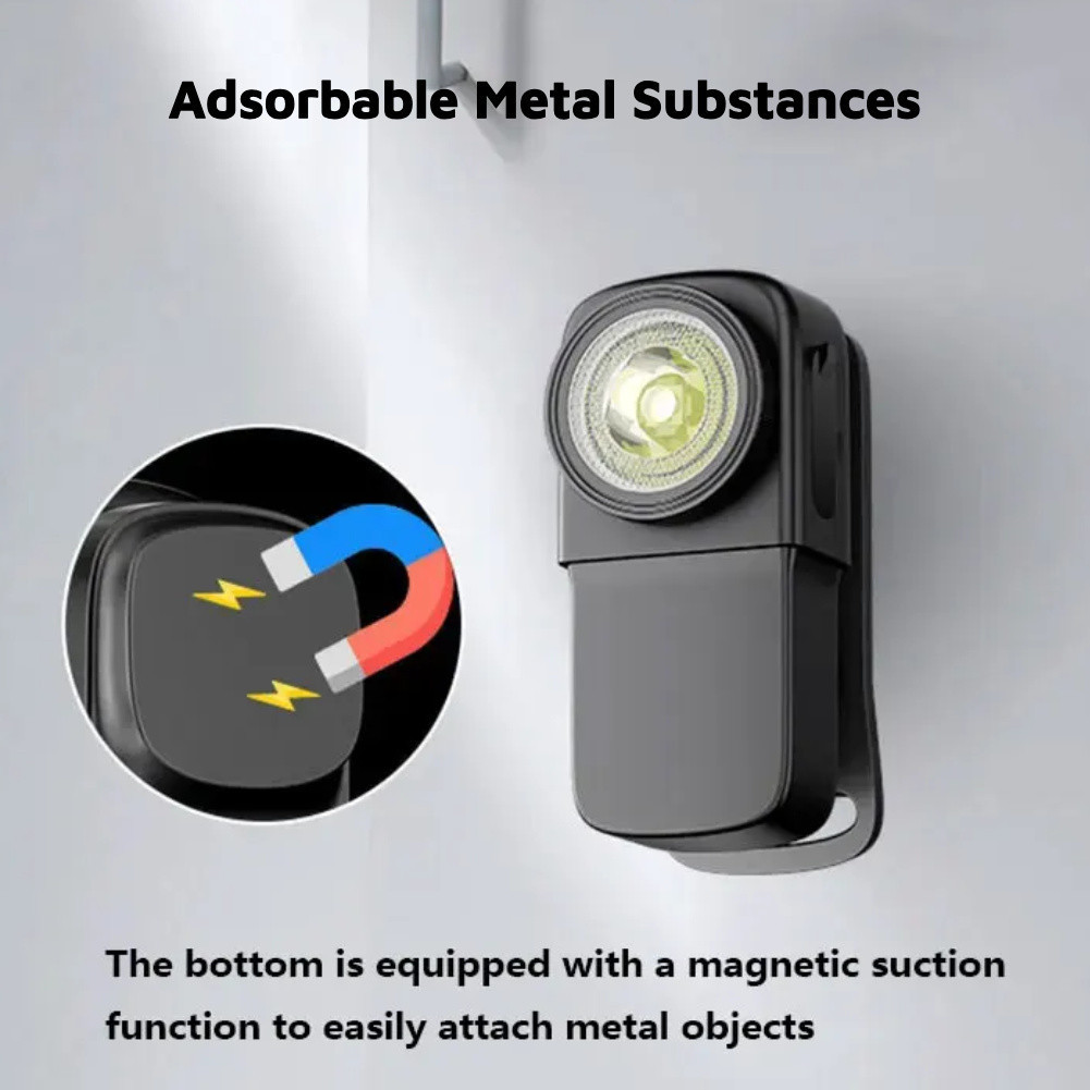 INOVAGEN Magnetic EDC Flashlight,Mini Flash Light for Outdoor,Working ...