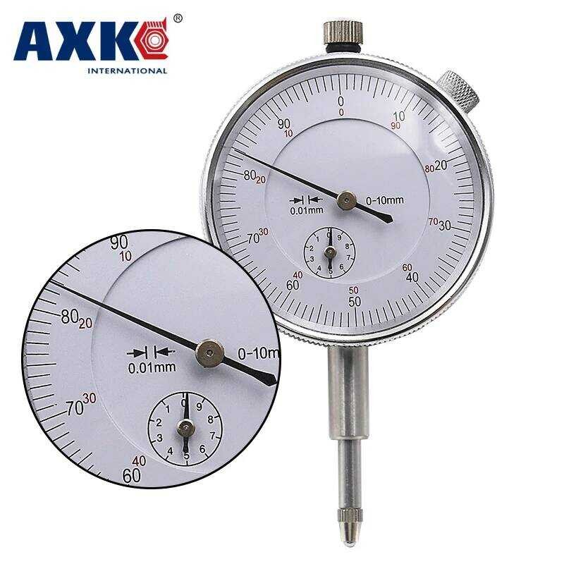 5 Dial Indior Gauge 0-10Mm Precision Meter With 0.01 Resolution For ...