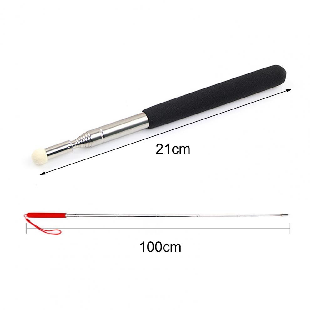 1m Pointer Pen Telescopic Felt Nib Touch Screen Pointer Pen Lanyard ...