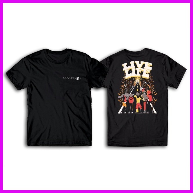 MASID 3.0 LIVE LIFE by Geo Ong Masid Clothing Crew Neck | Shopee ...