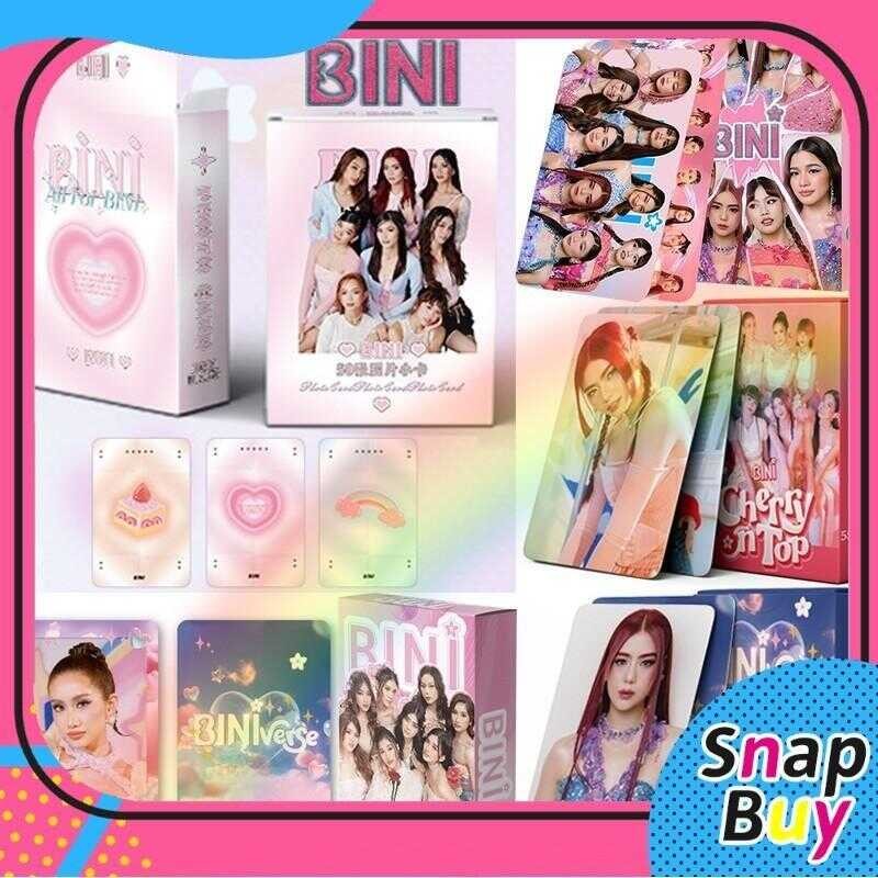 Jollibini Bini Photocards 55/92 Pcs/Box Lomo Card Bini Holographic Card ...
