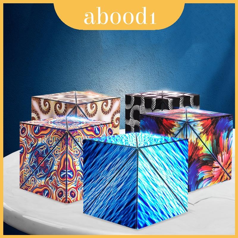 Magnetic Versatile Puzzle Toy 3rd Order Geometric Magic Cube For ...