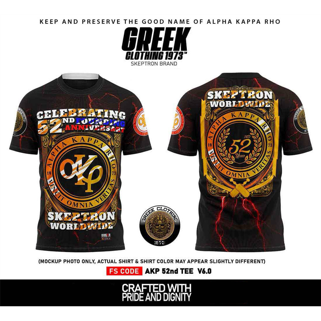 2025 AKP 1973 Alpha Kappa Rho V34 52th New Design Anniversary Skeptron ...