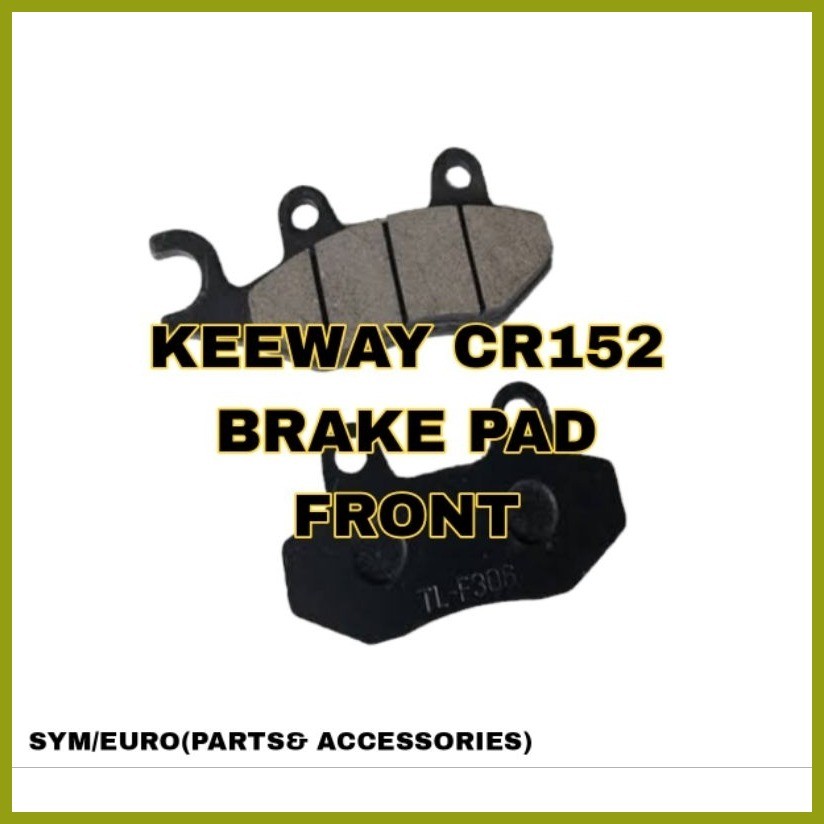 ① ☎ KEEWAY CR152 BRAKE PAD | Shopee Philippines