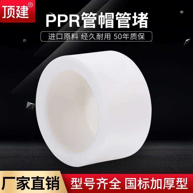 Top construction cap, plug, cover, 4-point 20 25 32 40 50 63PPR fittings, tap water pipe joint ...