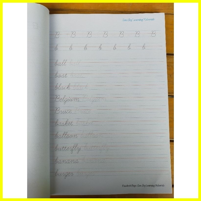 Cursive Tracing Writing Activity Books ️ 104 pages! | Shopee Philippines