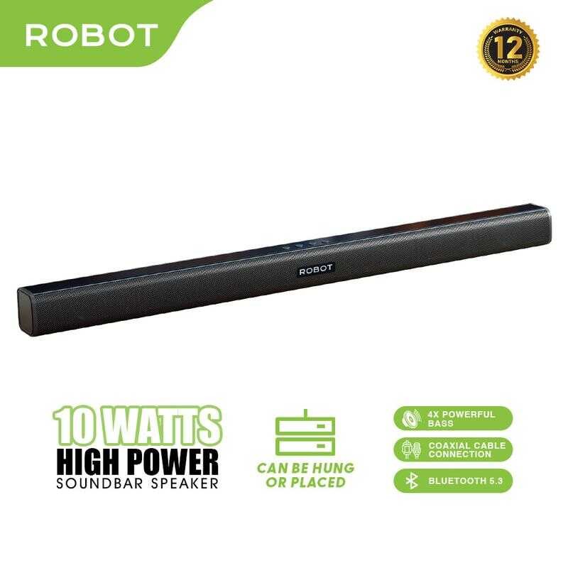 ROBOT RB590 Wireless 5.3 Soundbar Speaker TV Home Theater Dual ...