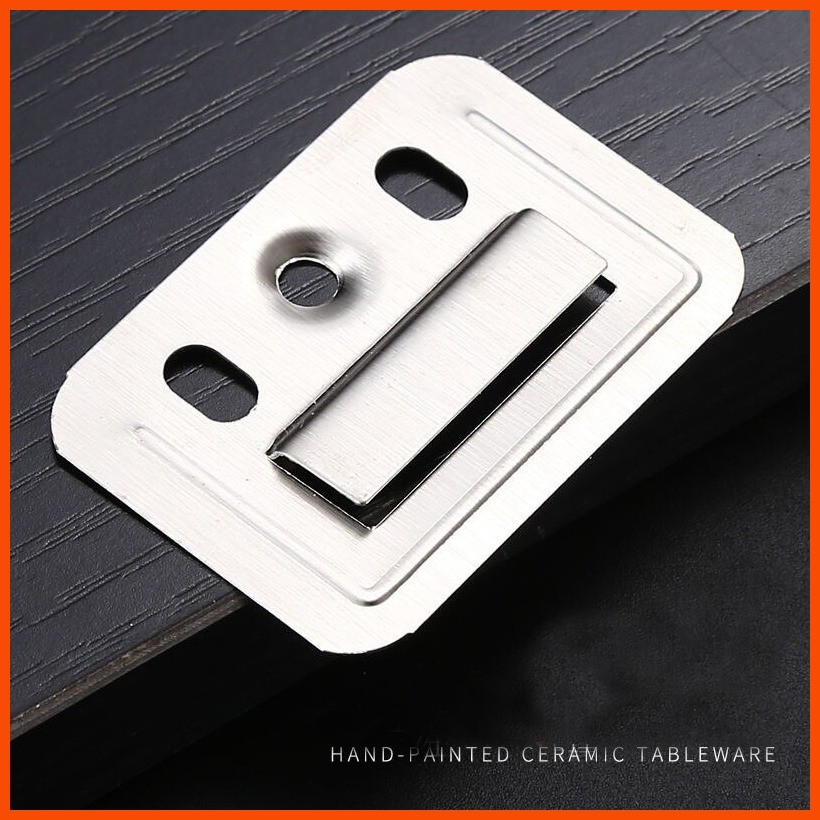 ♒ 100pcs Stainless Steel Wall Cladding Clip Wall Board Clip Metal Clip ...
