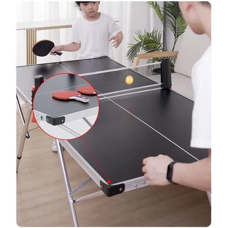 Table Tennis Table Multi-Use Free Standing Table Net Set Table Tennis ...