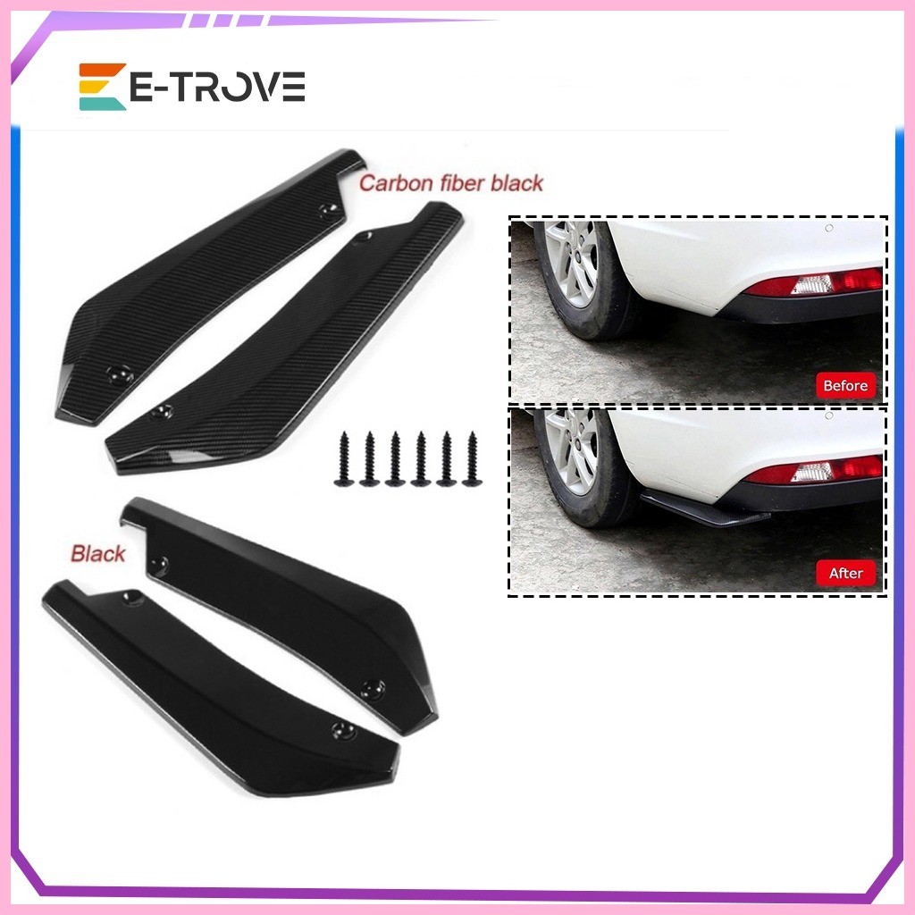 Universal car rear bumper Spoiler Modification rear bumper diffuser ...